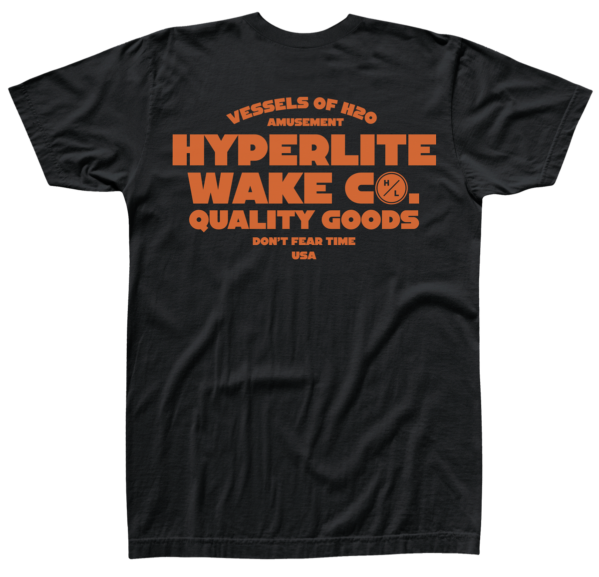 Black Amusement T-Shirt | Hyperlite Wake Apparel